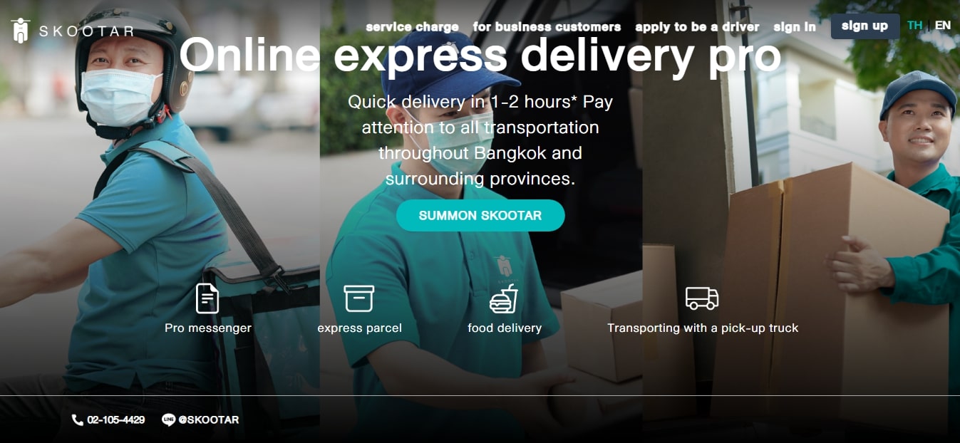 The 5 Best Delivery Services in Bangkok [2026 ]