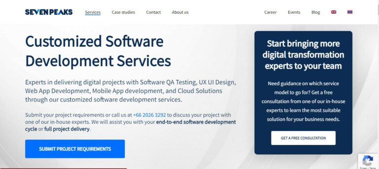 Top 10 Firms for Software Development in Bangkok [2026 ]