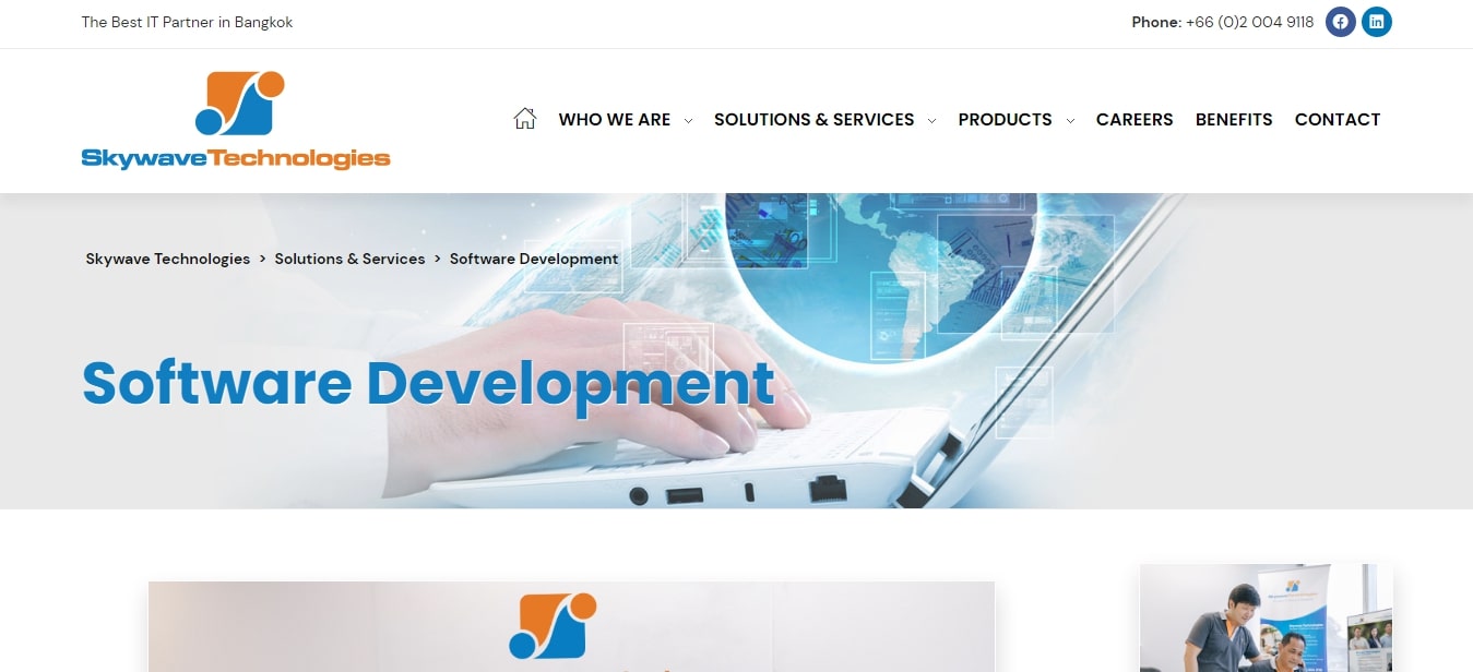 Top 10 Firms for Software Development in Bangkok [2026 ]