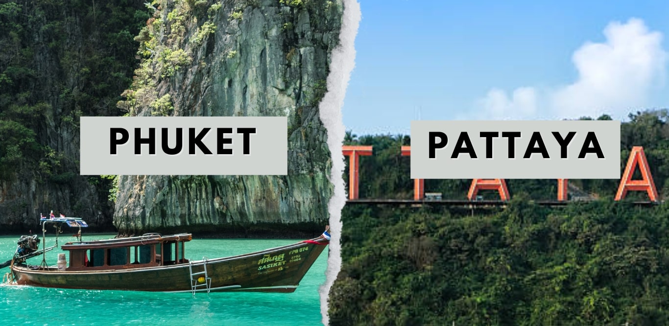 Pattaya vs. Phuket: Which one is perfect for your vacation plans?