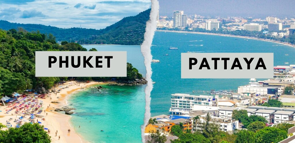 Pattaya vs. Phuket: Which one is perfect for your vacation plans?