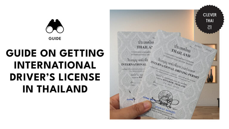 Your Ultimate Guide to International Driver's License in Thailand